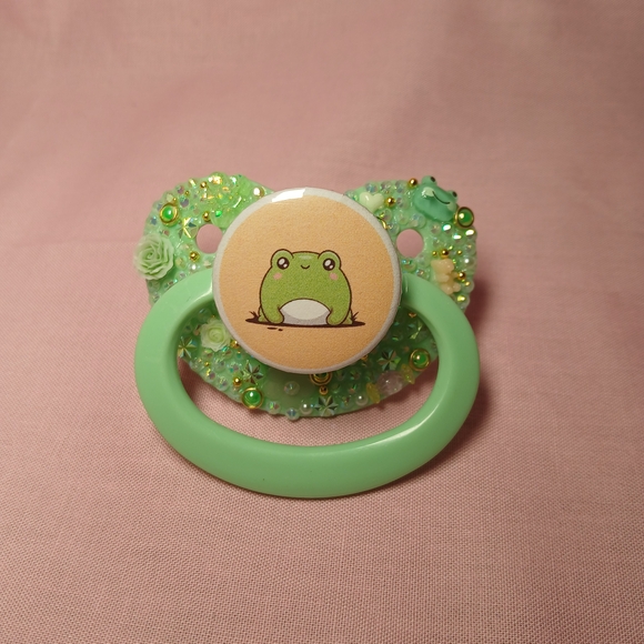 Other | Green Frog Adult Pacifier Age Regression Ddlg Abdl | Poshmark